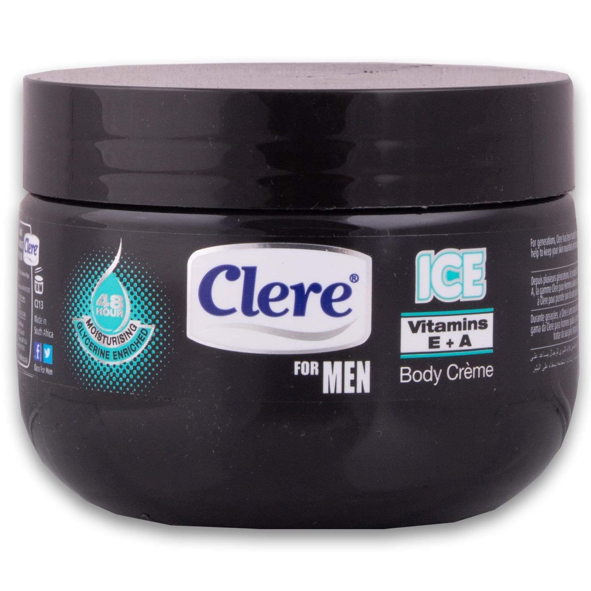 Men Moisturising Body Cream 250ml for Soft Skin - Clere – Cosmetic ...