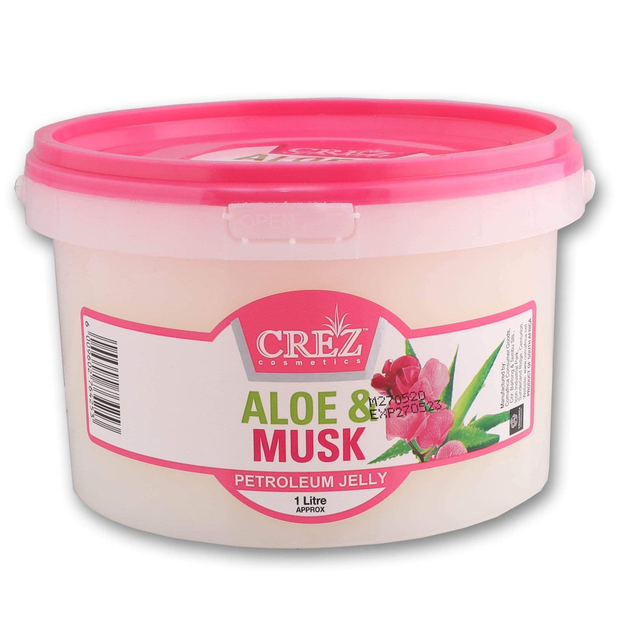 Petroleum Jelly 1L for Intense Hydration - Crez Cosmetics – Cosmetic ...