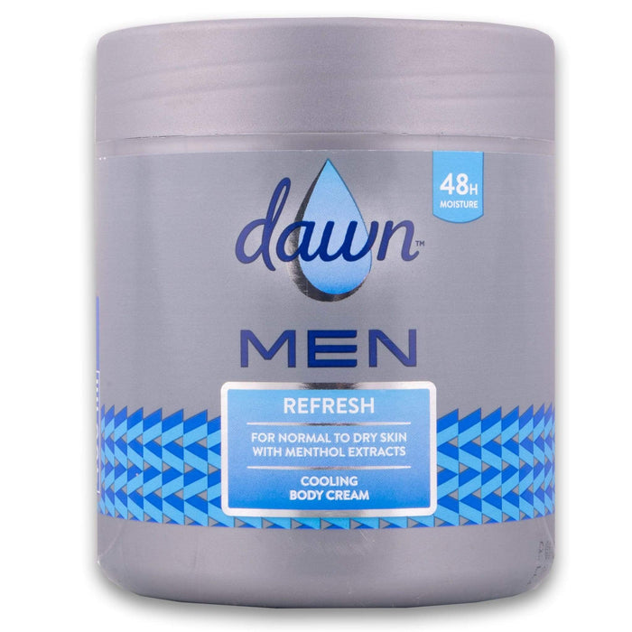 Men Refresh Cooling Body Cream 400ml - Long-Lasting Hydration | Dawn ...