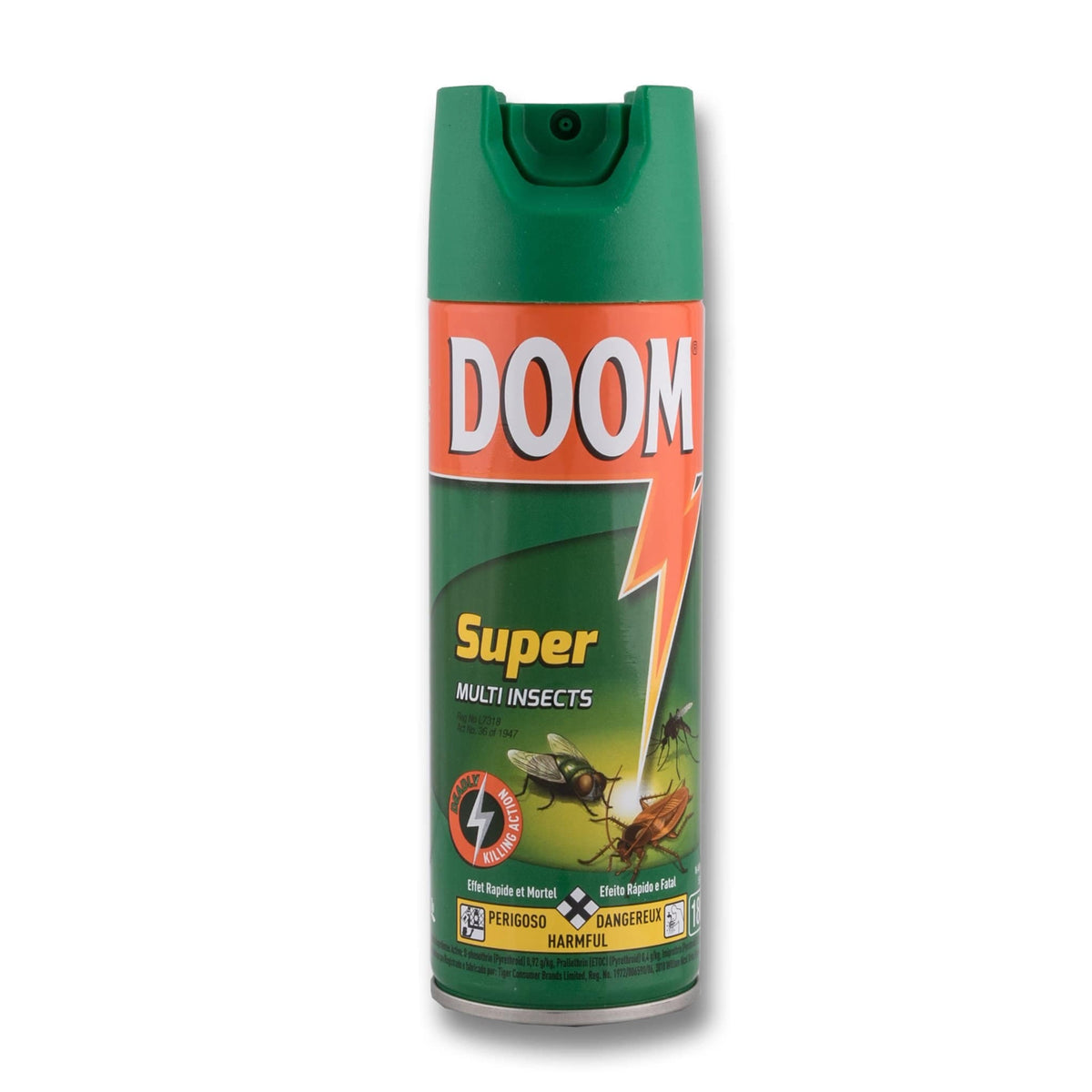 Super Multi Insecticide Spray 180ml - Effective Pest Control | Doom ...