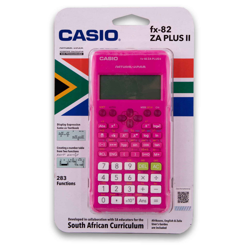 Scientific Calculator FX-82ZA Plus II | Cosmetic Connection
