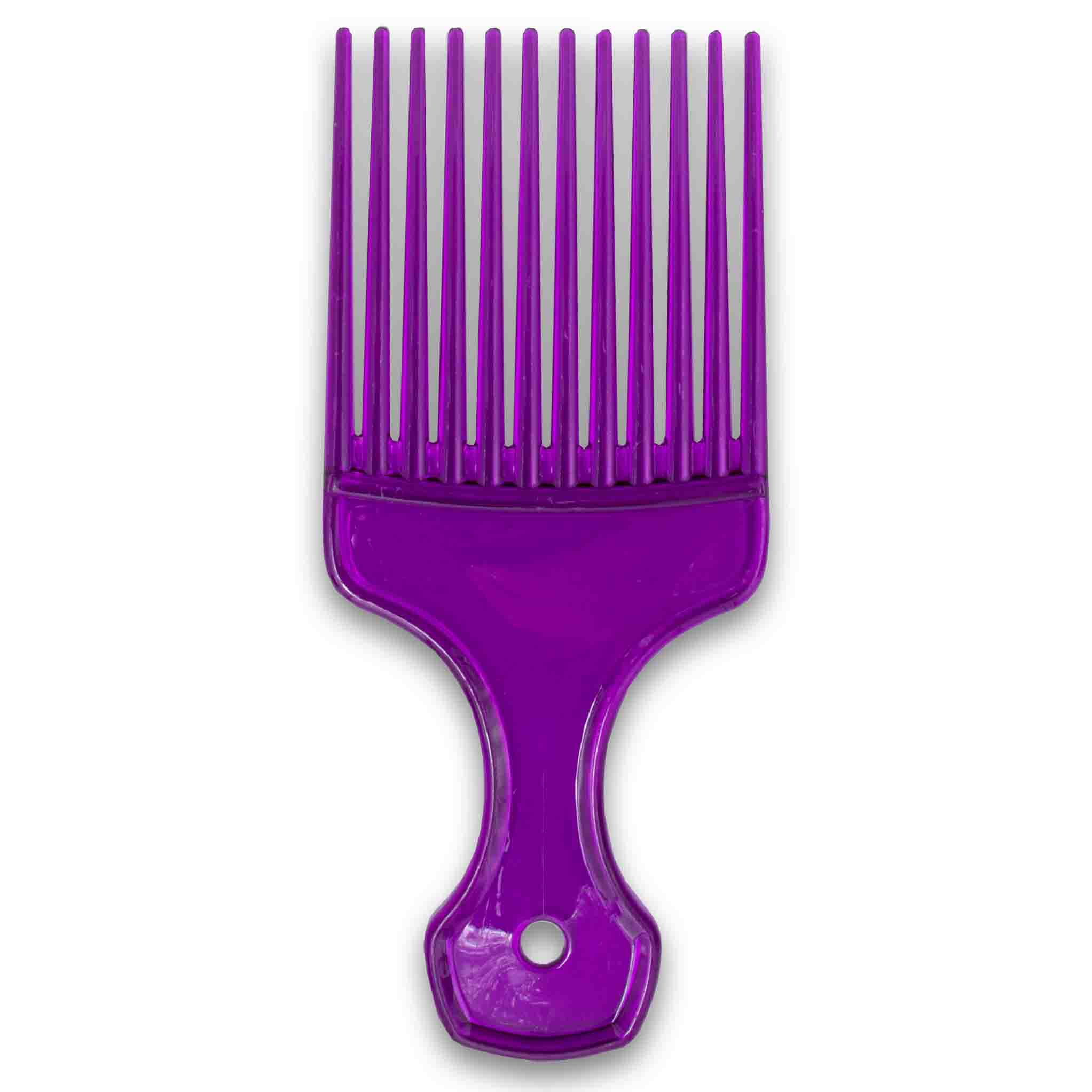 Afro Comb Pink - Shine Plastic for Naturally Flawless Hair | Brand Name ...