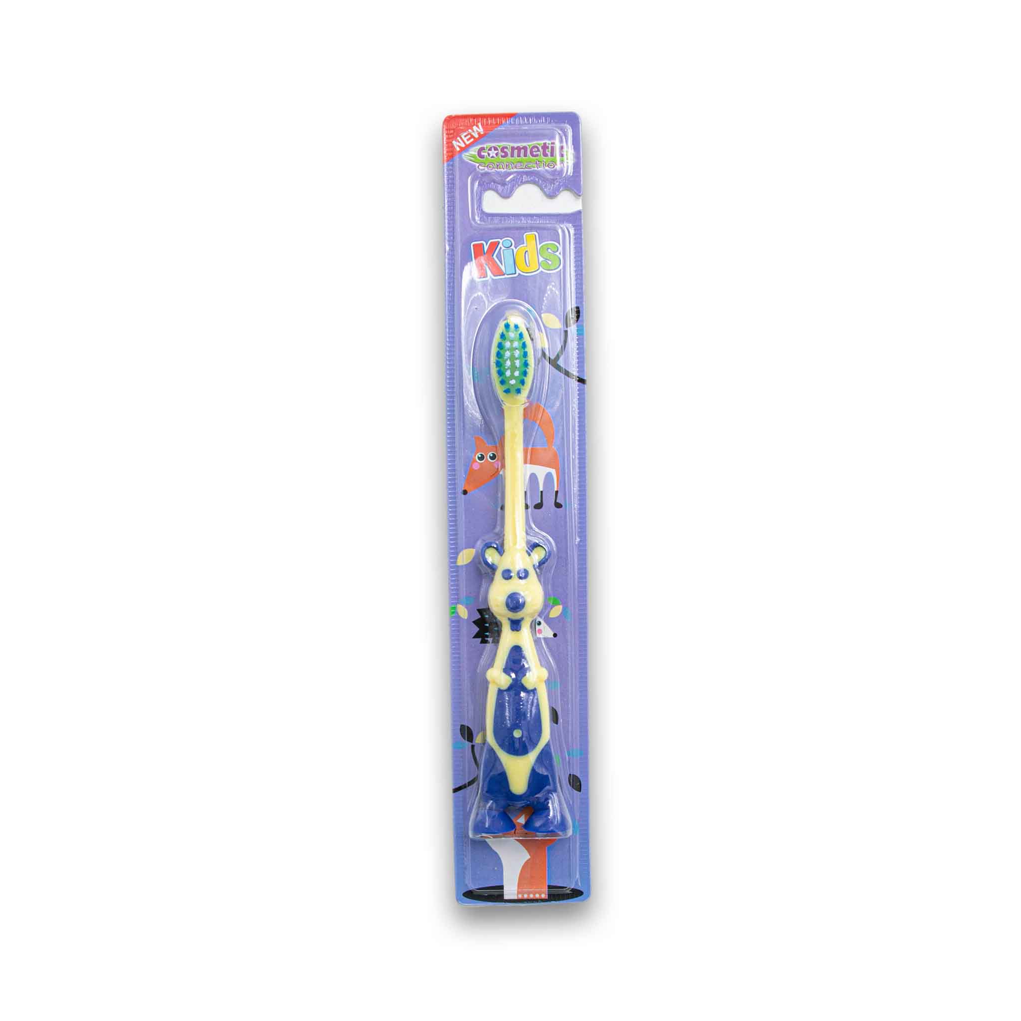 Kids Fox Toothbrush with Soft Bristles - Cosmetic Connection