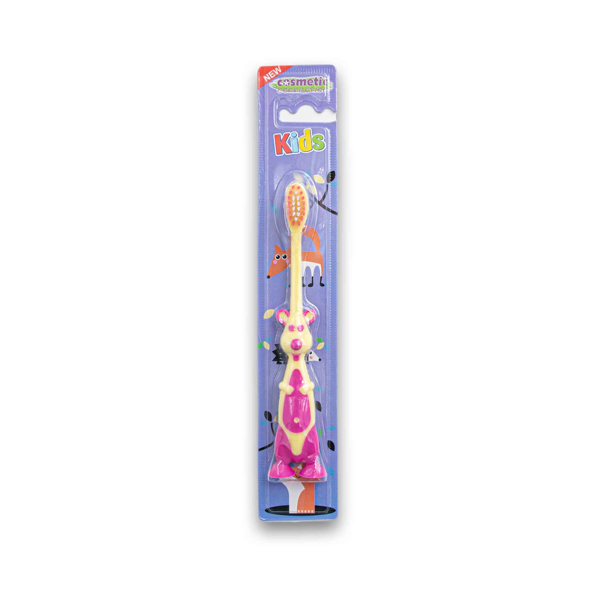 Kids Fox Toothbrush with Soft Bristles - Cosmetic Connection