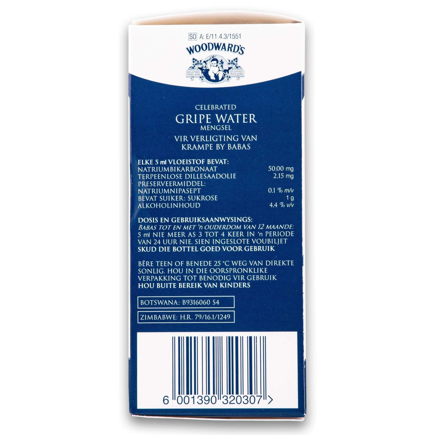 Gripe Water Mixture for Baby Comfort 150ml - Woodward's – Cosmetic ...