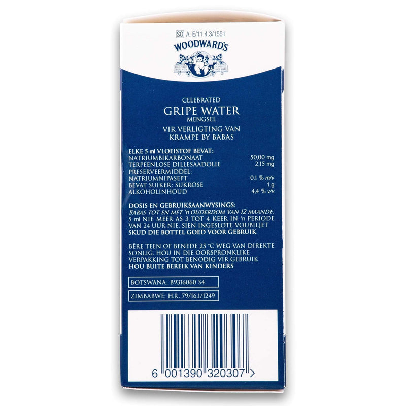 Gripe Water Mixture for Baby Comfort 150ml - Woodward's – Cosmetic ...