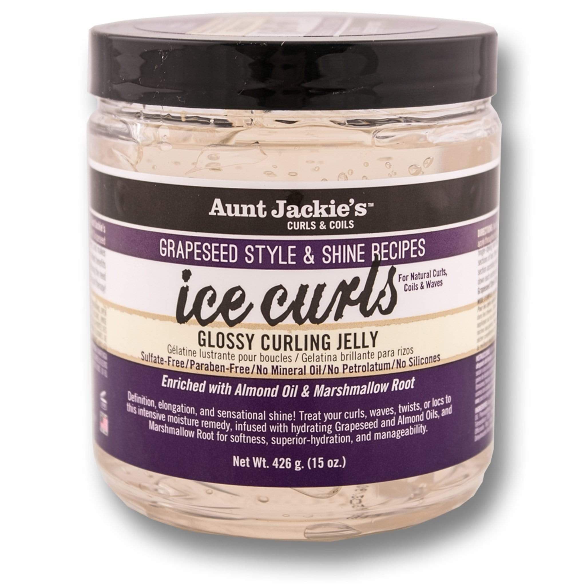 Ice Curls Glossy Curling Jelly 426g - Define & Shine | Aunt Jackie ...