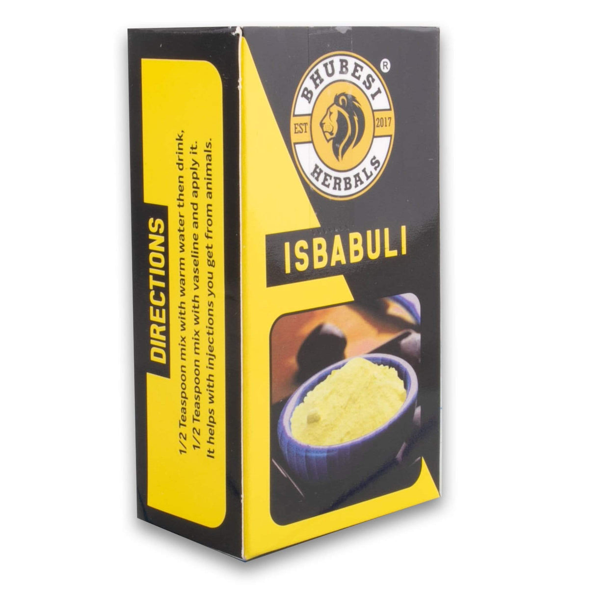 Bhubesi Isbabuli 70g - Natural Relief for Injections | Brand – Cosmetic ...