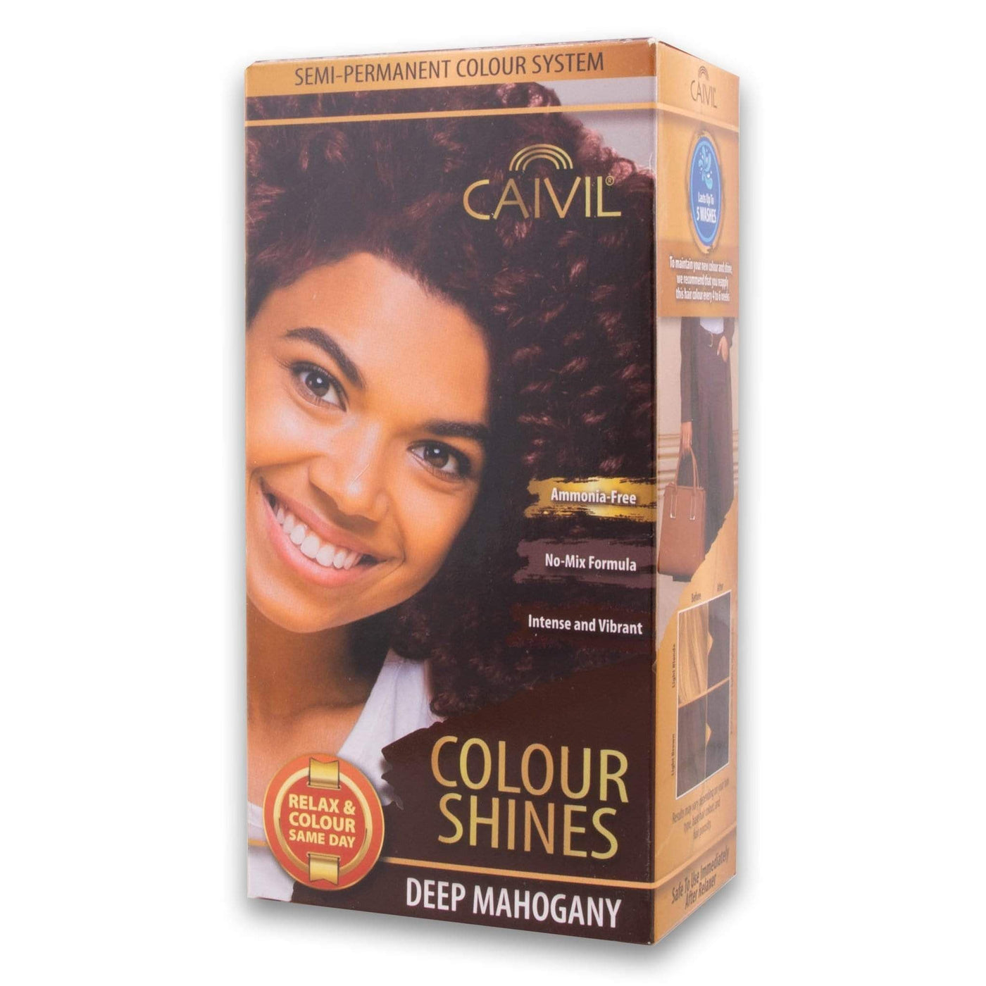 Color Shines Semi-Permanent Hair Dye Ammonia Free - Caivil – Cosmetic ...
