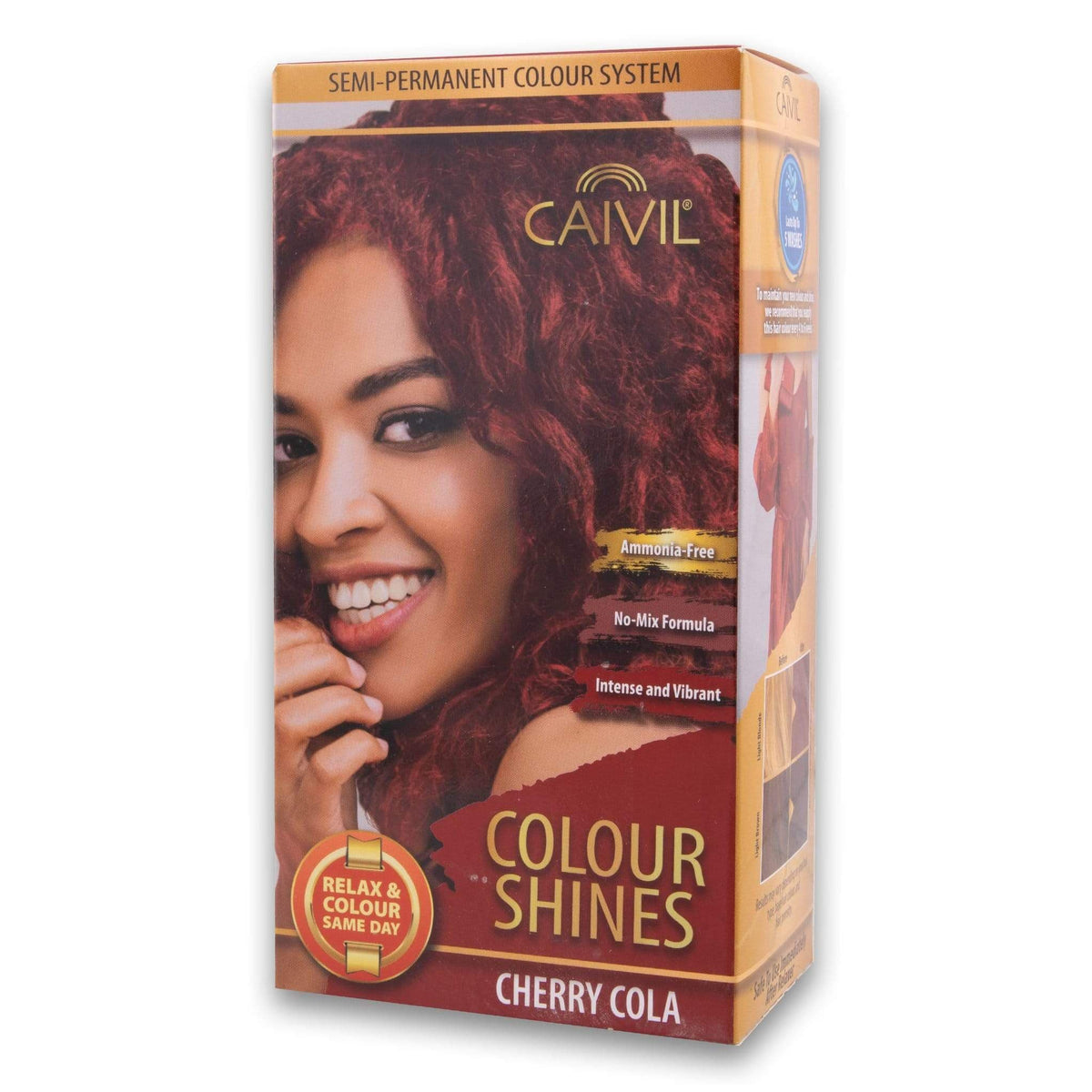 Color Shines Semi-Permanent Hair Dye Ammonia Free - Caivil – Cosmetic ...