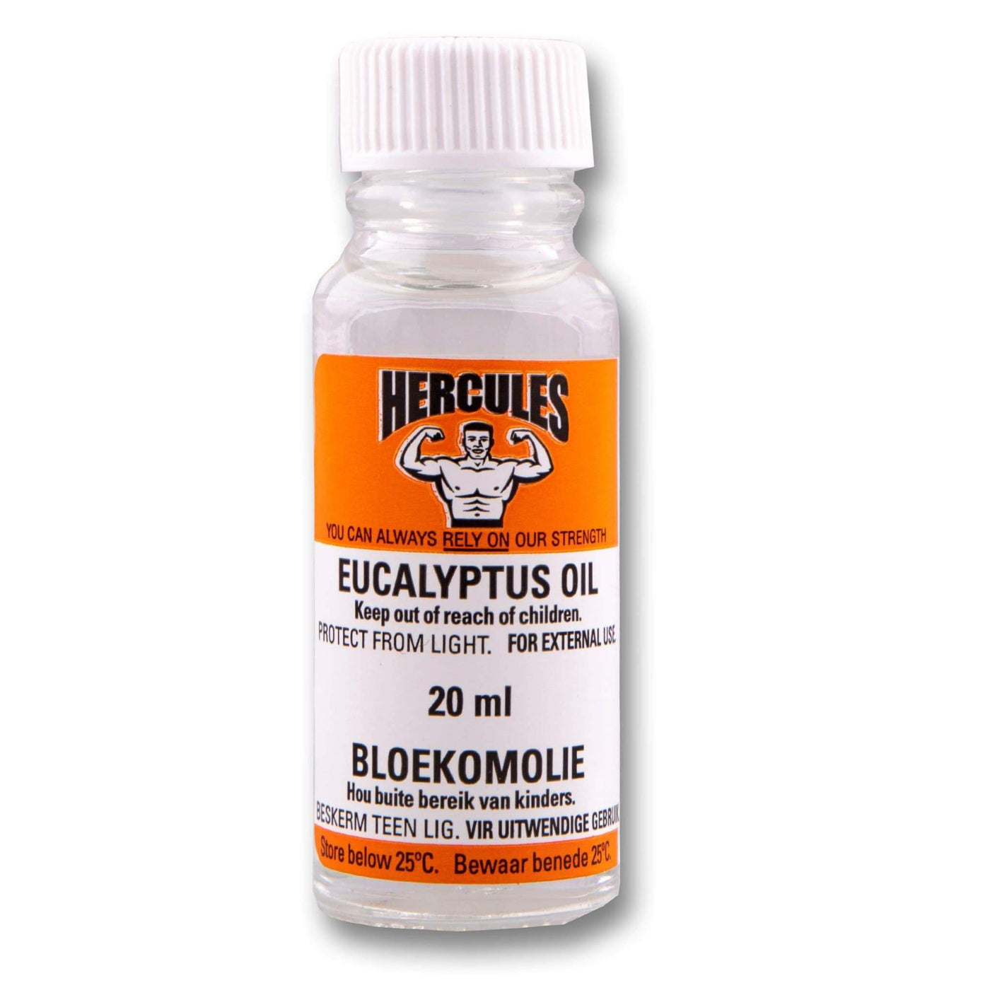 Hercules Eucalyptus Oil 20ml - Natural Relief for Coughs | Brand ...