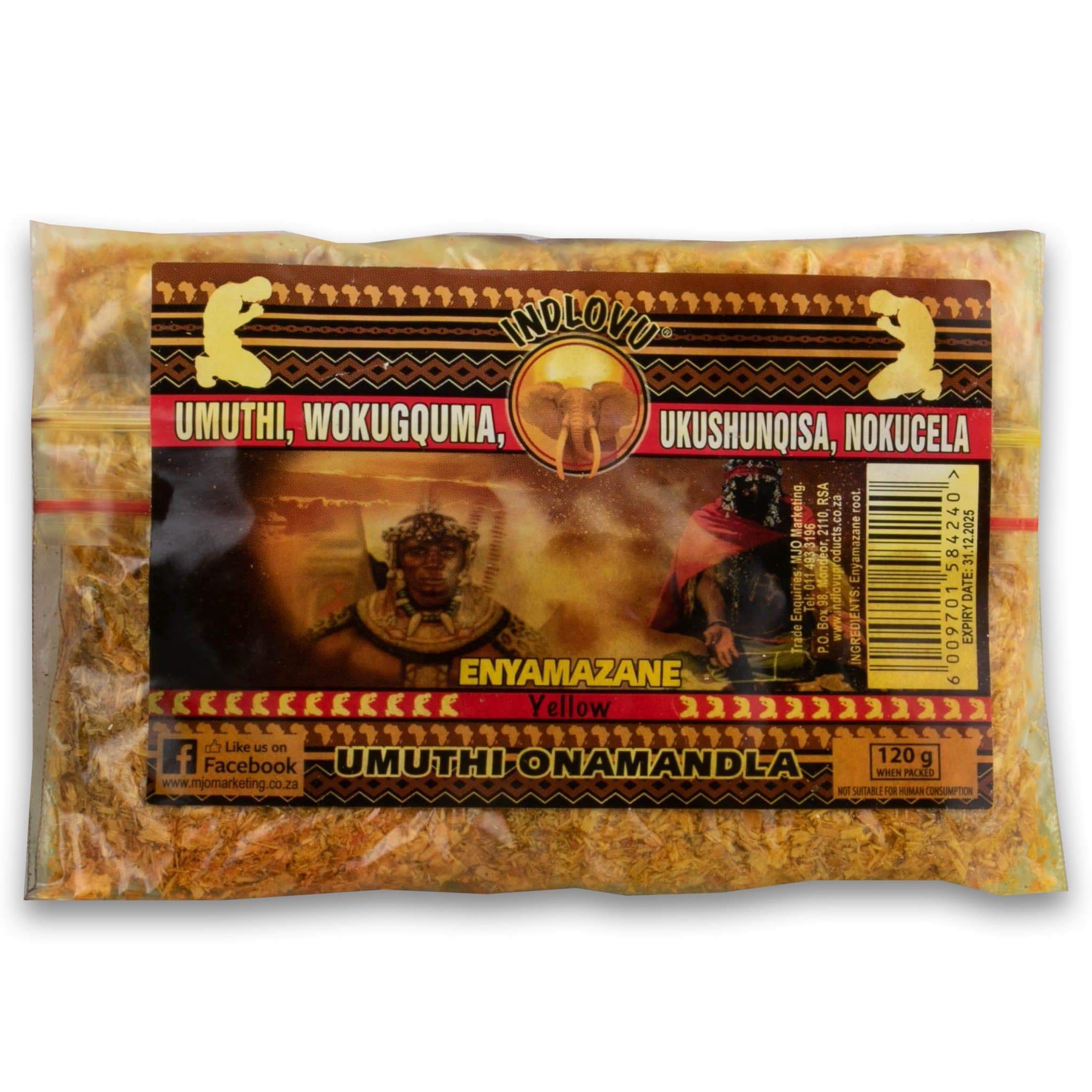 Enyamazane 120g Sacred Herb for Spiritual Connection - Indlovu ...