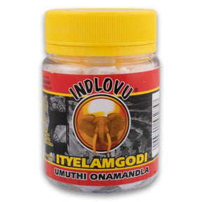 Ityelamgodi 150g Natural Nausea Relief - Indlovu – Cosmetic Connection