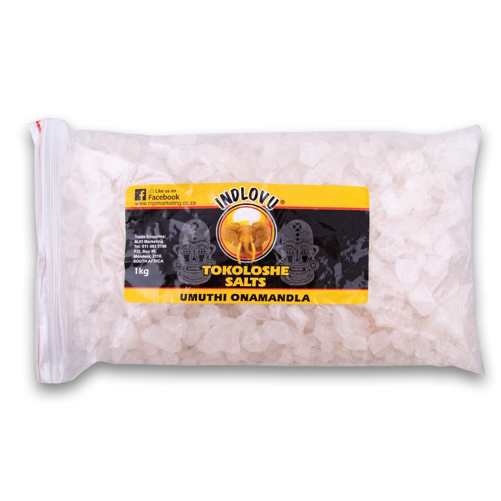 Banish The Tokoloshe Salts 1kg - Spiritual Protection | Indlovu ...