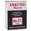 Inecto Rapid Hair Colour Deep Black - Permanent Formula | Inecto ...