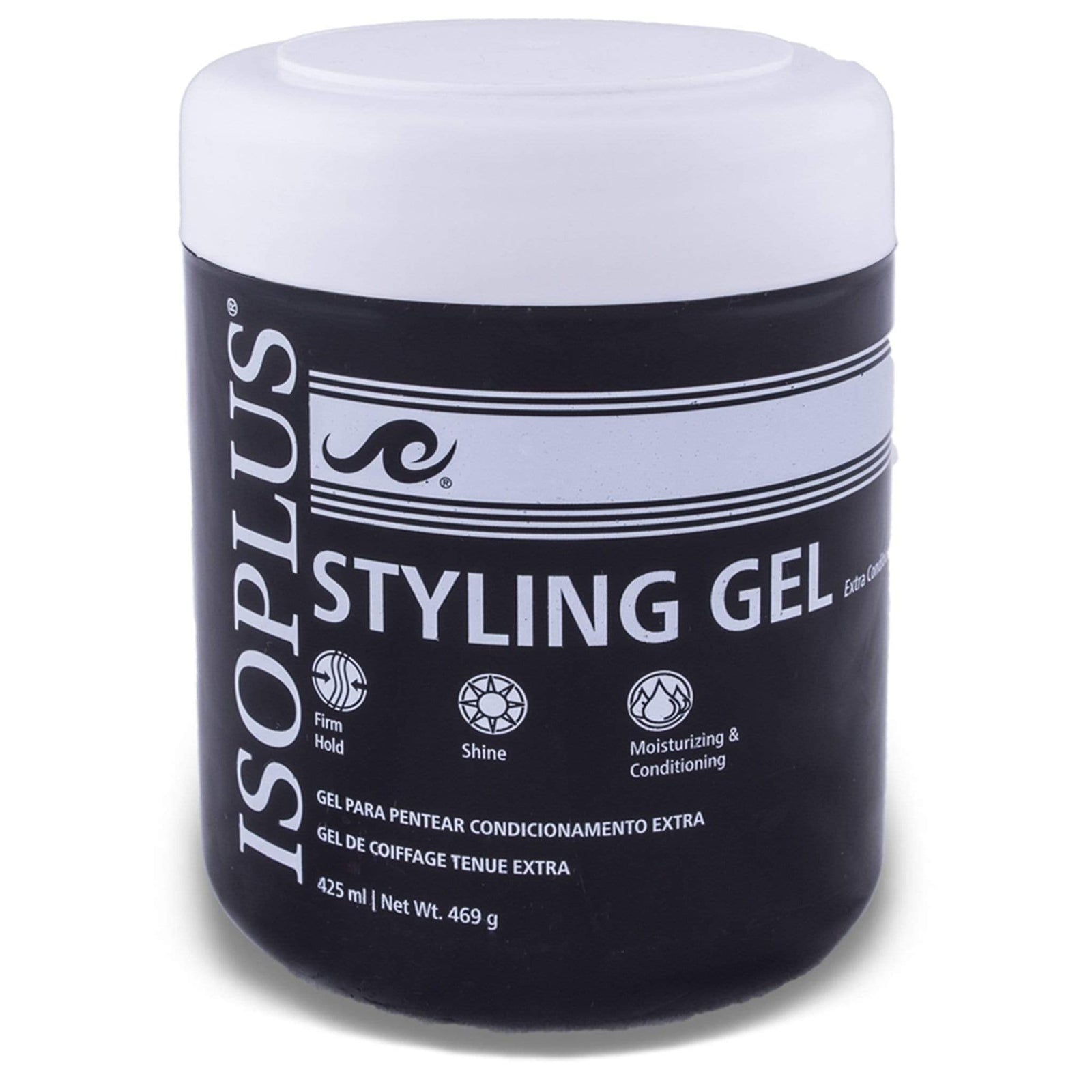 Isoplus Styling Gel 425ml - Firm Hold & Shine | Isoplus – Cosmetic ...