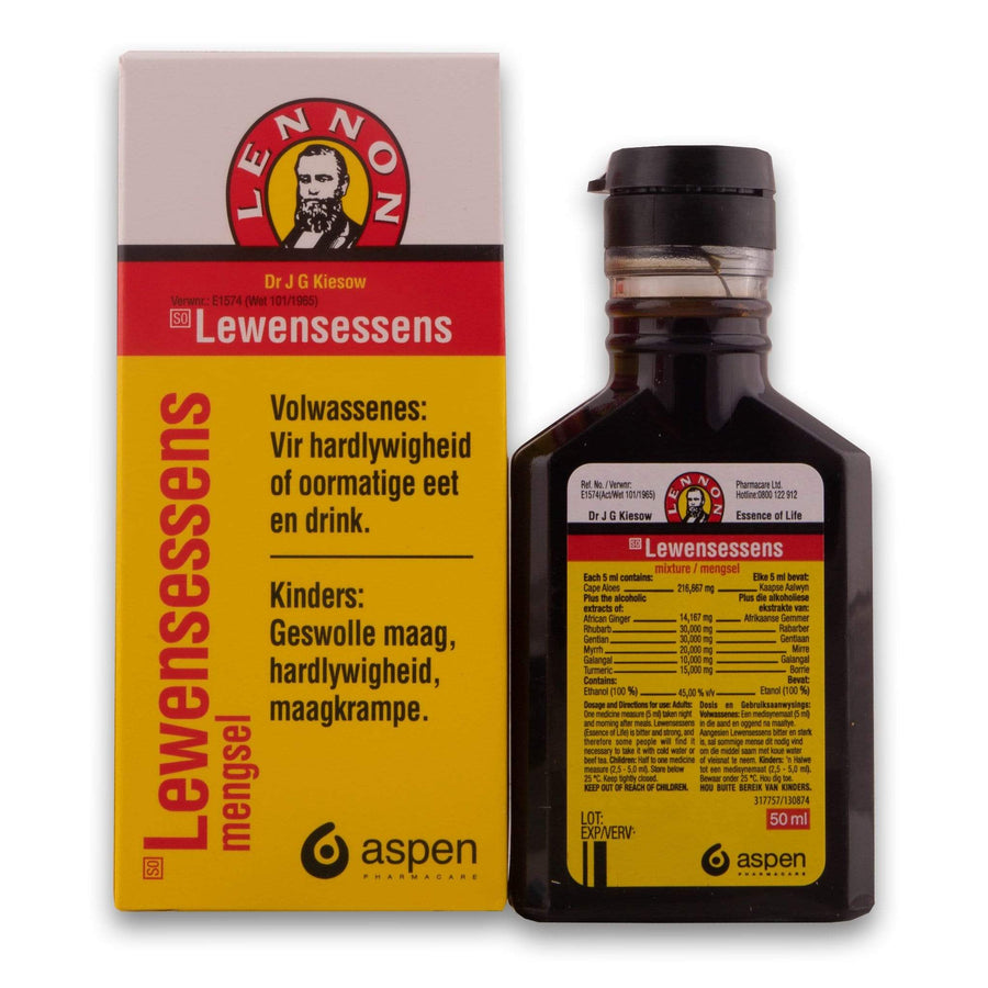 Essence of Life Mixture 50ml for Constipation Relief - Lennon ...