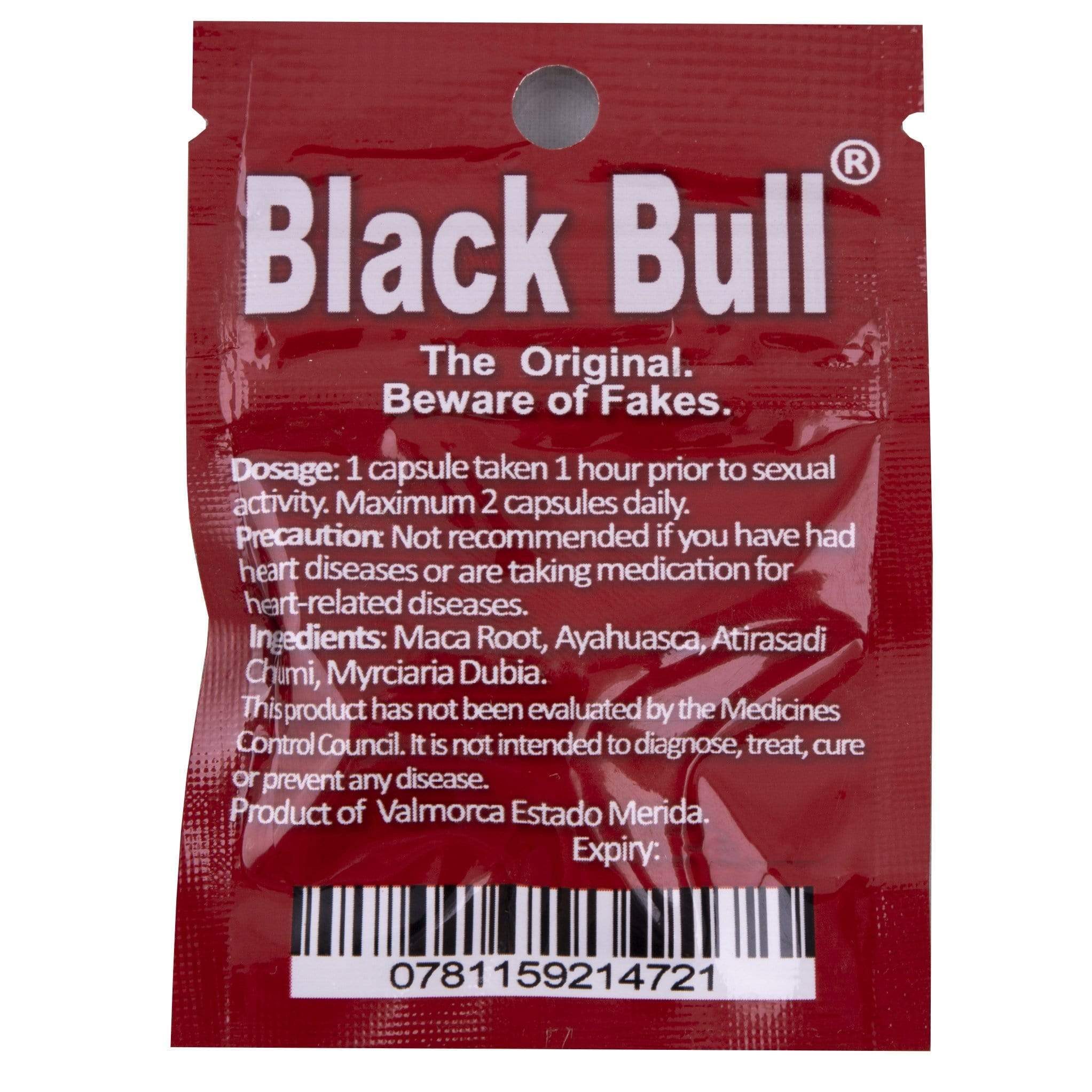 Black Bull Capsules for All Night Performance | Brand – Cosmetic Connection