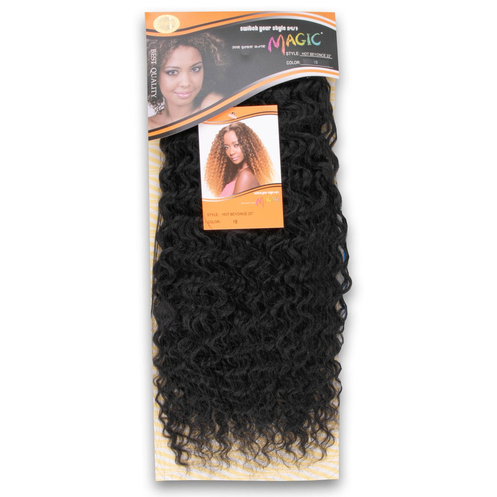 Hot Beyonce 22" #1B Hair Extension - Luxurious Style | Brand Name ...