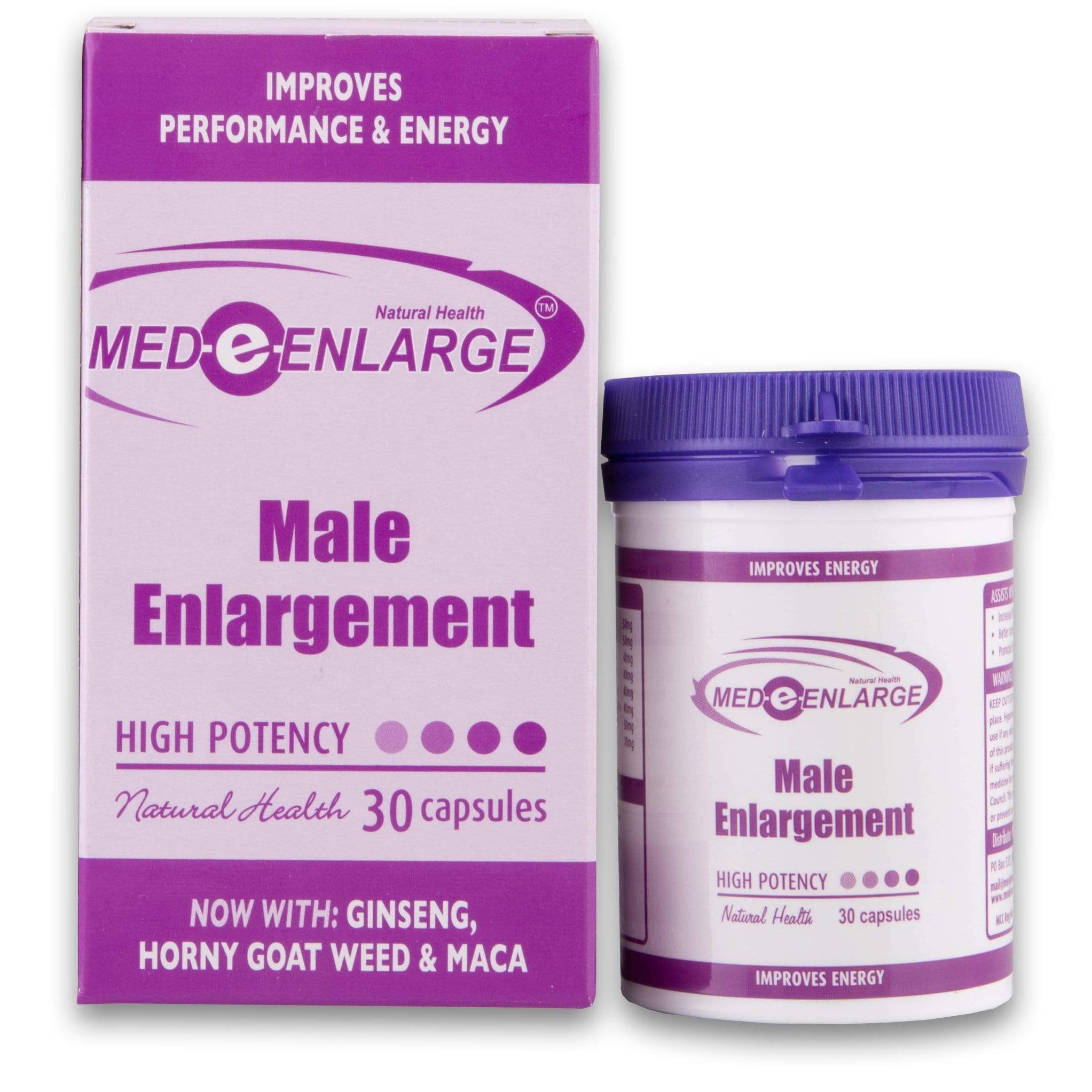 Med-e-Enlarge Capsules for Performance Boost | Natural Health ...