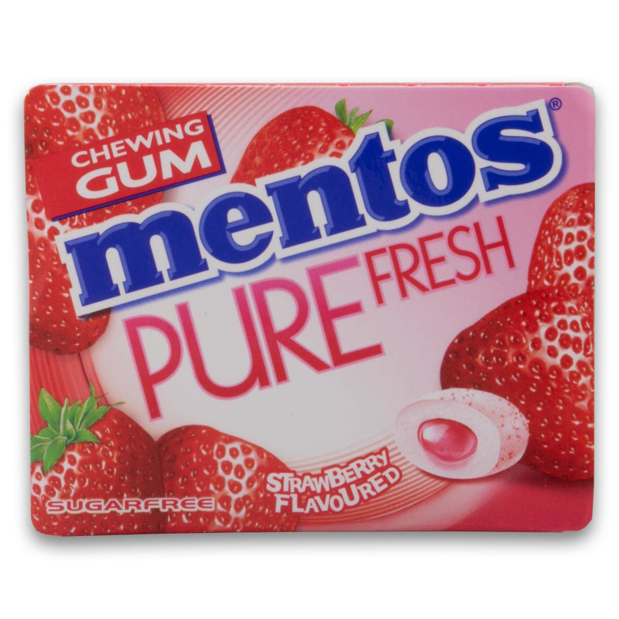 Pure Fresh Chewing Gum 14g - Sugar Free | Mentos – Cosmetic Connection