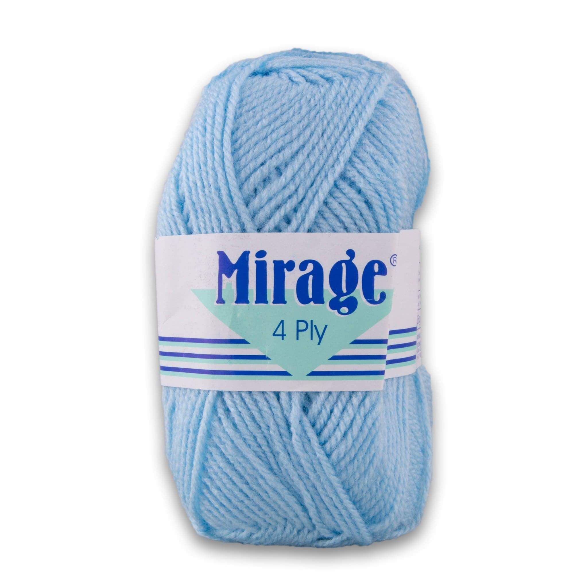 Mirage Wool 25g - Premium 4 Ply for Crafting | Brand Name – Cosmetic ...