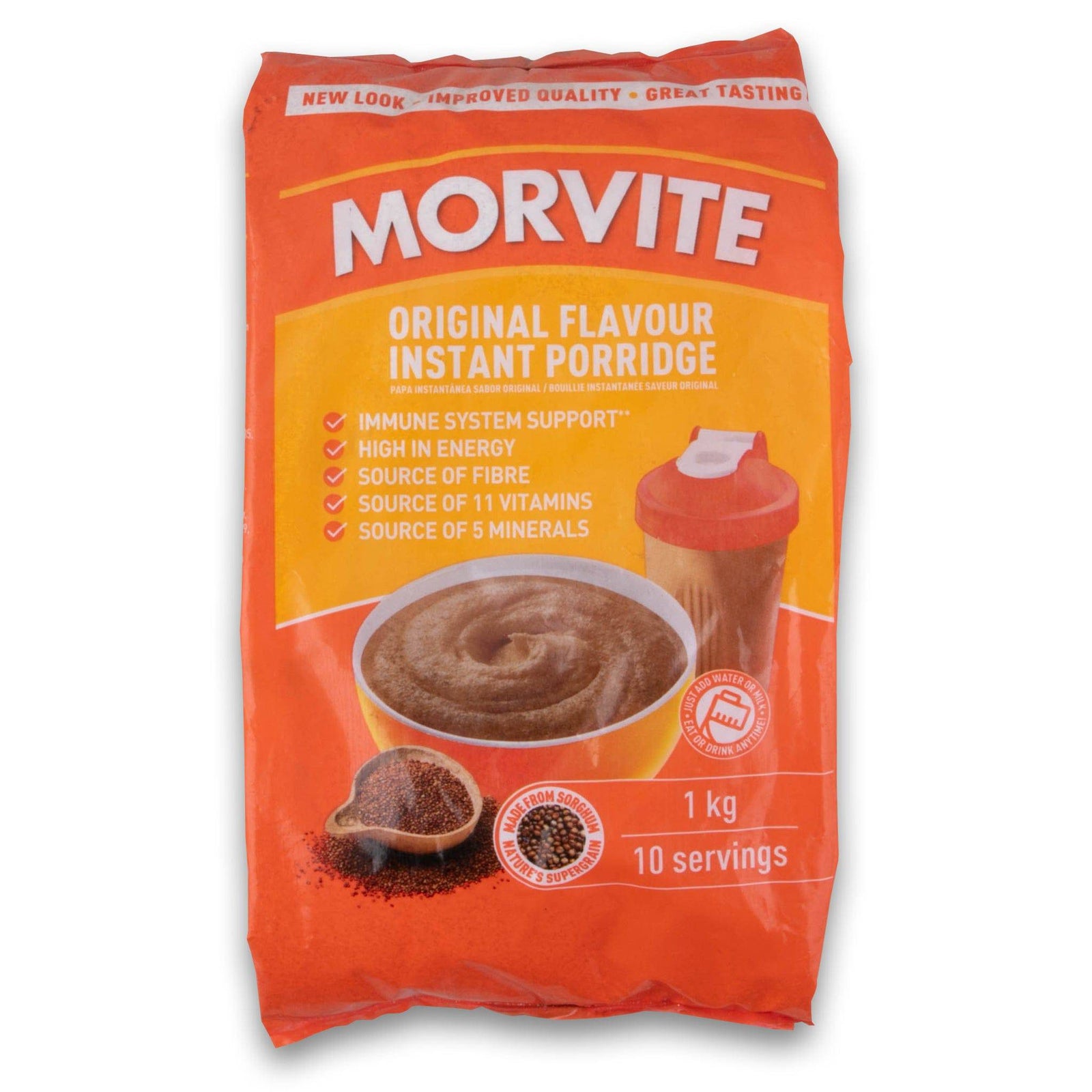 Instant Porridge Original 1kg - Great Taste & Energy | Morvite ...