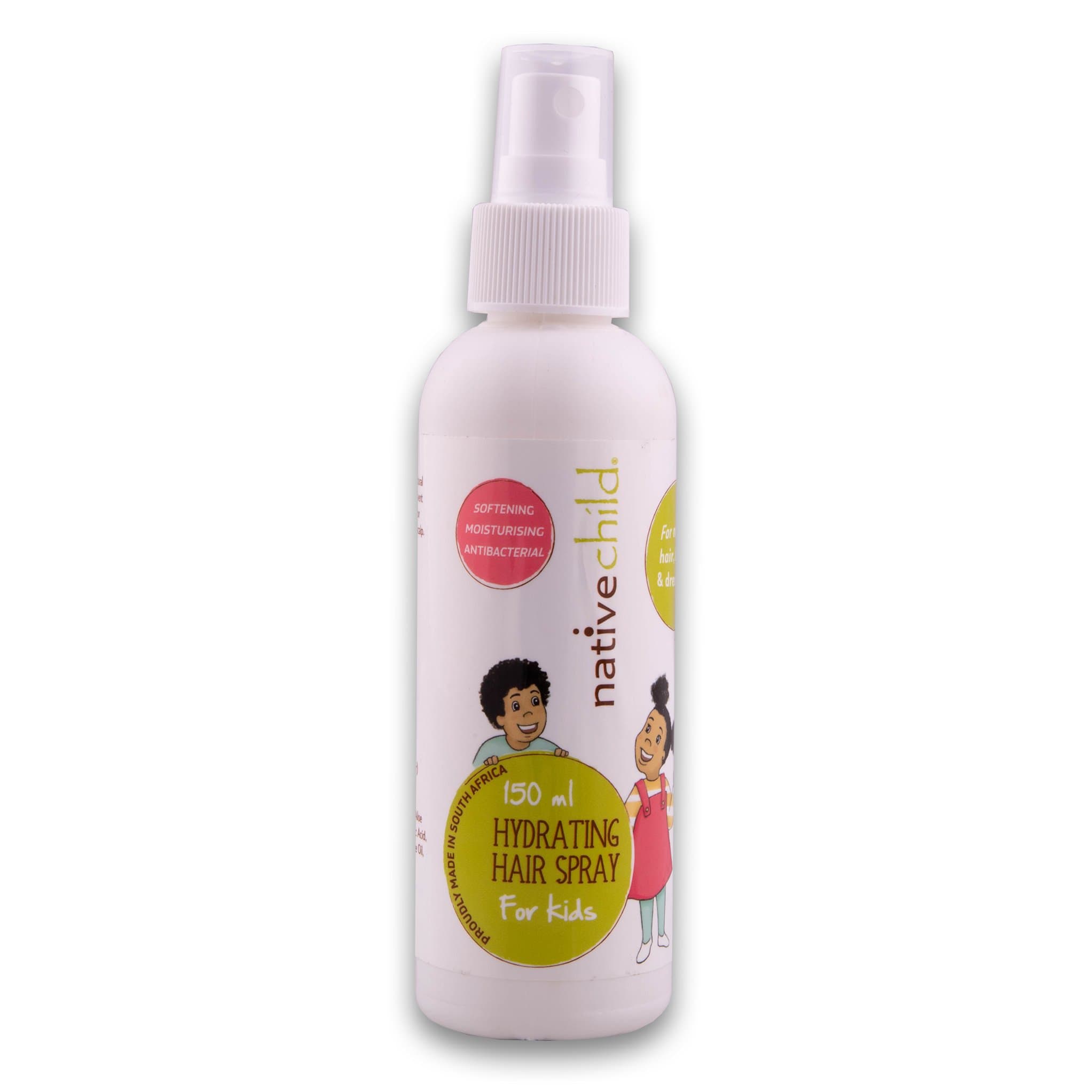 Kids Hydrating Hair Spray 150ml - Moisturizing Formula | Native Child ...