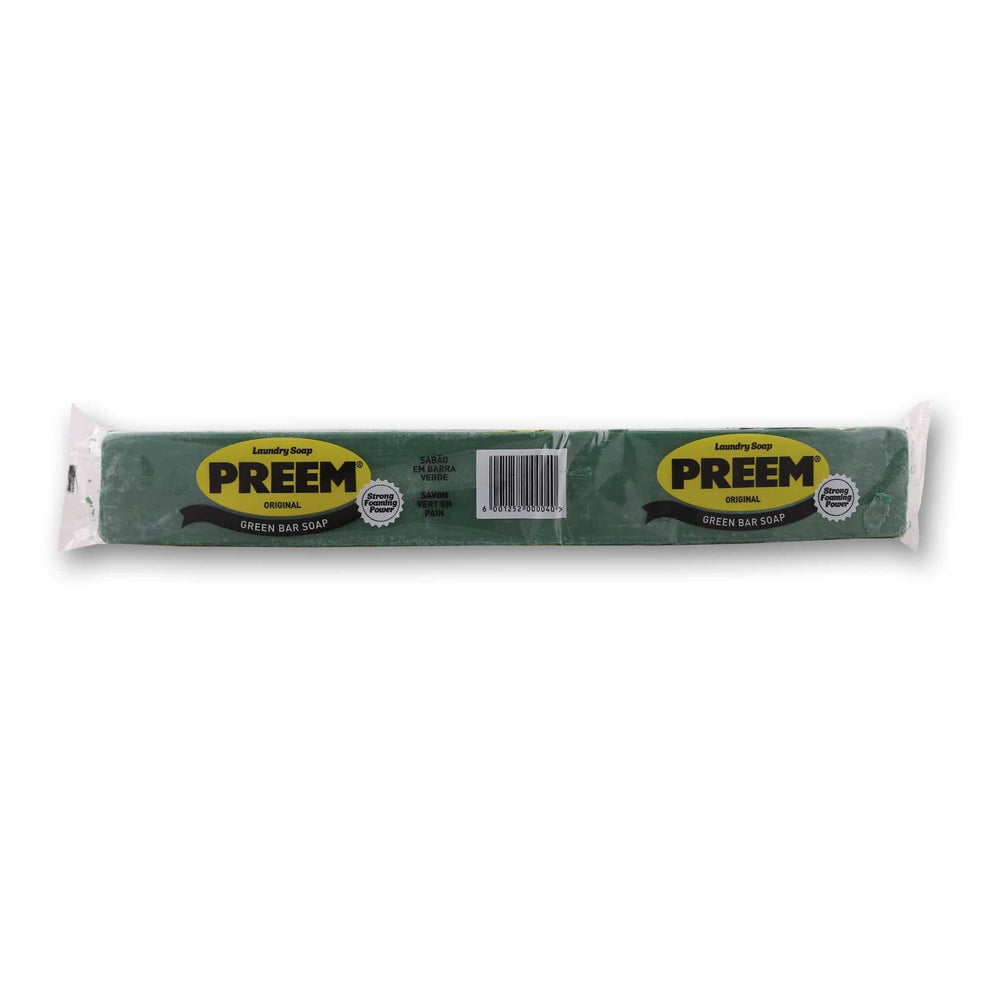 Green Laundry Soap Bar 500g with Strong Foaming Power - Preem ...