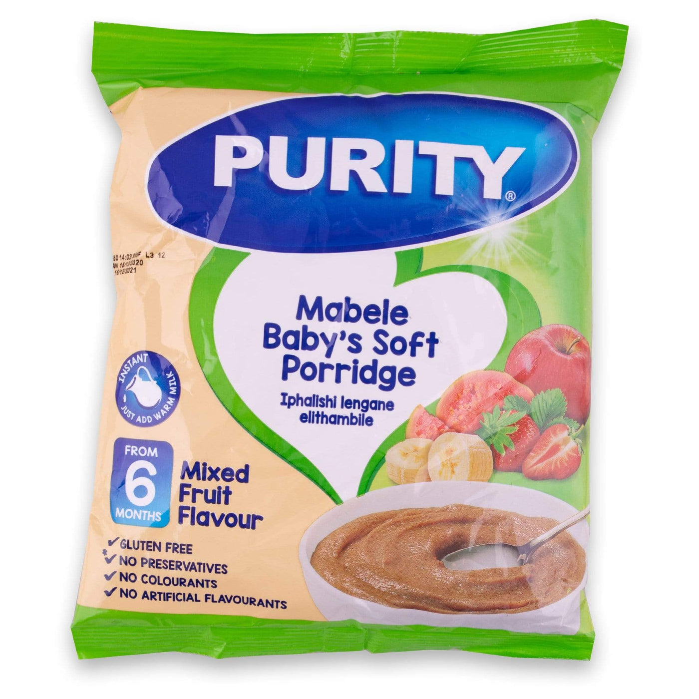 Mabele Baby Soft Porridge 350g For 6 Months | Purity – Cosmetic Connection