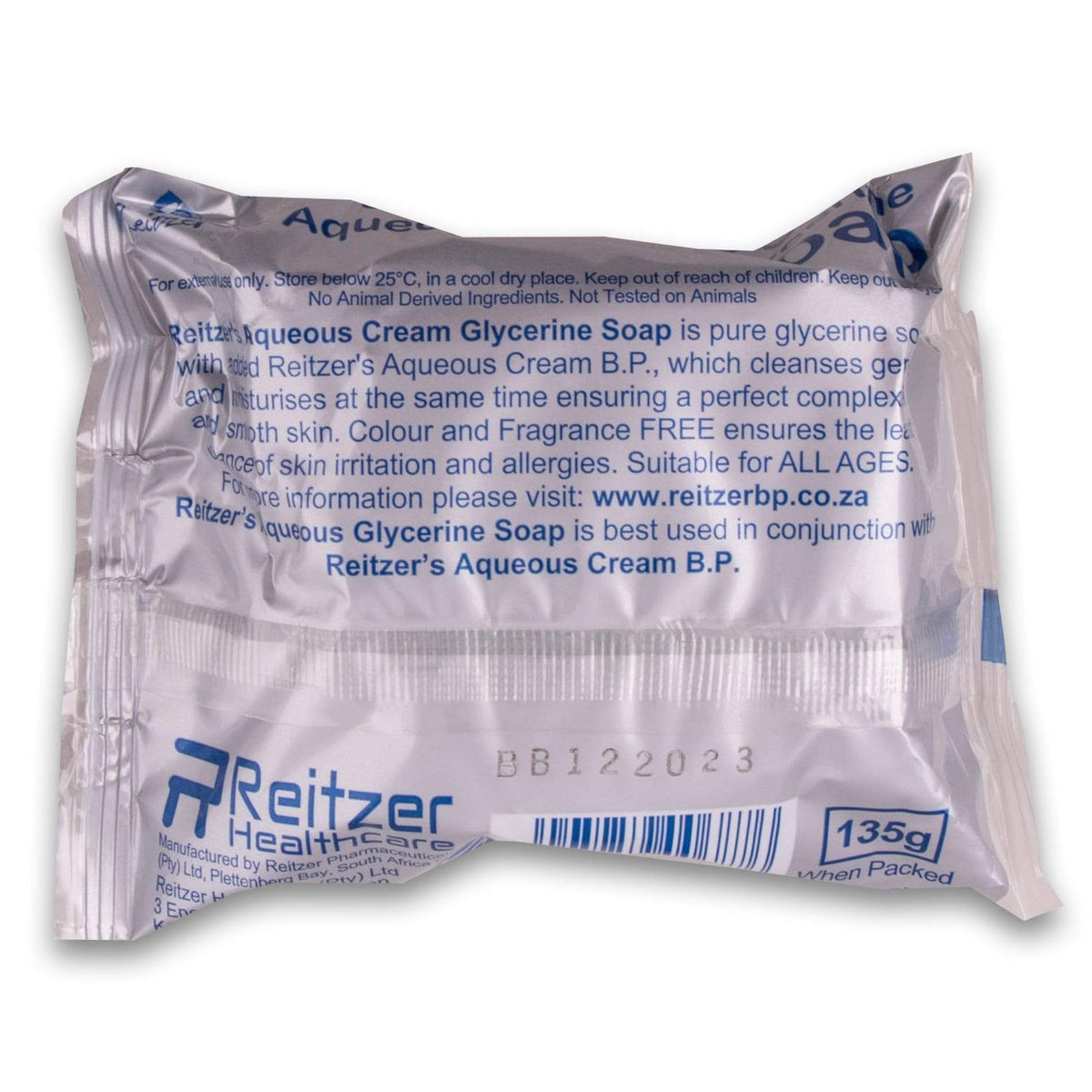 Aqueous Cream Glycerine Soap 135g - Reitzer's Skin Care – Cosmetic ...