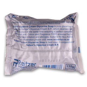 Aqueous Cream Glycerine Soap 135g - Reitzer's Skin Care – Cosmetic ...