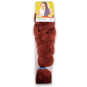 Ultra Braid 82" Kanekalon Fiber Hair Extensions - X-Pression – Cosmetic ...